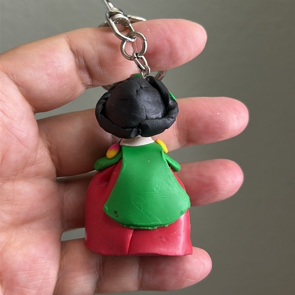 Hand Crafted | Accessories | Nwotclay Korean Girl In Hanbok Keychain ...